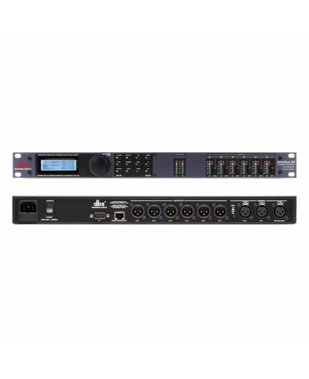 dbx DriveRack 260 2x6 Loudspeaker Management Processor - Wailian Electronics Pte Ltd